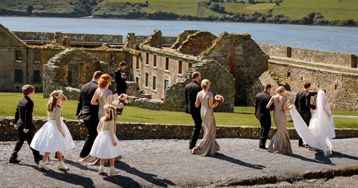 Charles Fort Wedding Kinsale Charles Fort Chris And Adrian Kathryn