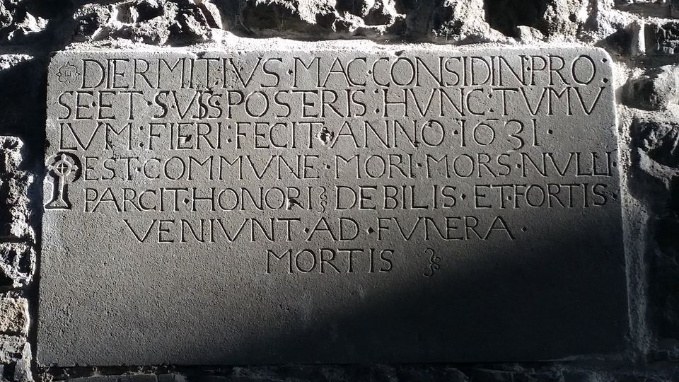 Ennis Friary Graves Transcriptions | Heritage Ireland